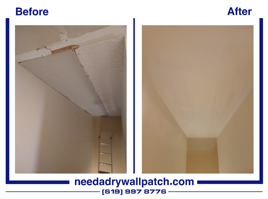 Before and After Gallery – California Quality Drywall